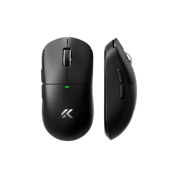 MCHOSE A5 V3 Ultra Black PAW3395 8KHz pooling Omron Mechanical Bežični gaming miš