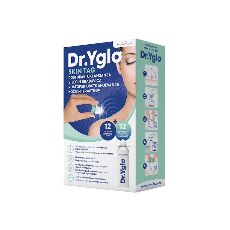 Dr. Yglo Skin Tag Tretman za Zamrzavanje Visećih Bradavica 50 mL