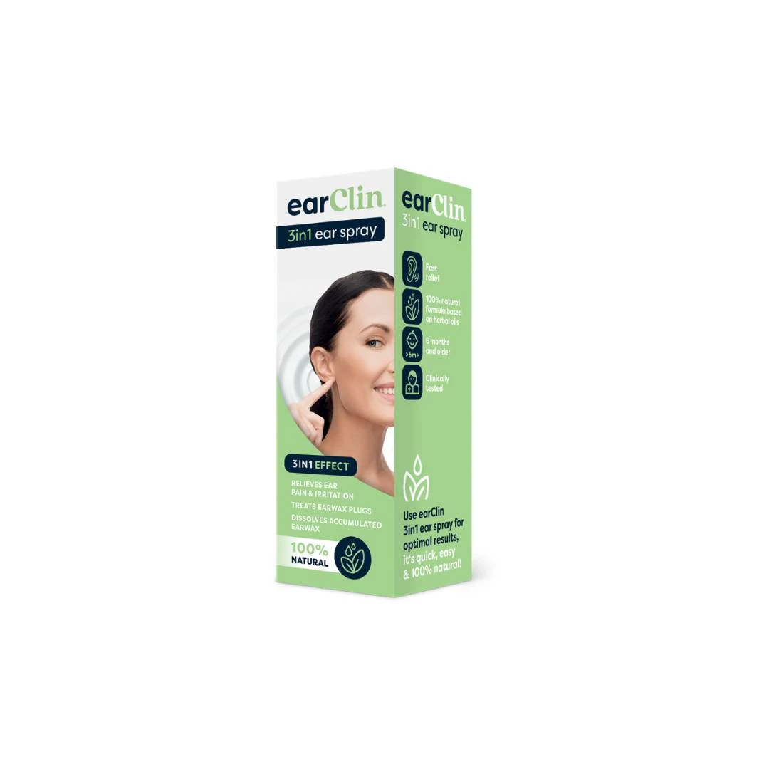 EarClin 3u1 Sprej za Uho 15 mL