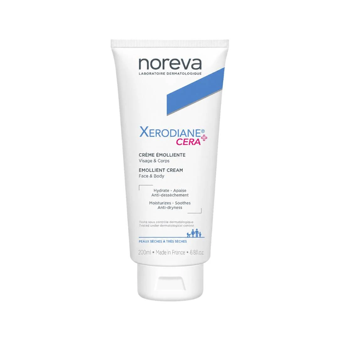 noreva XERODIANE® CERA+ Emolijentna Krema za Lice i Telo 200 mL