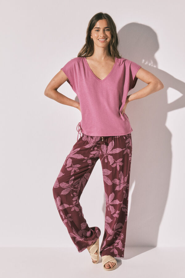 Pantalone sa cvetnim printom
