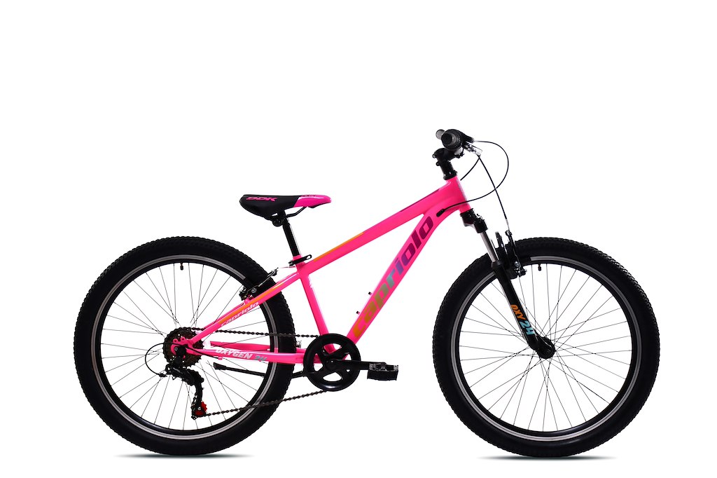 BICIKL CAPRIOLO OXYGEN 24"/6V pink-plavo 12"
