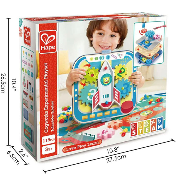 Set za igru sa zupčanicima edukativna igračka Hape Toys 22003496
