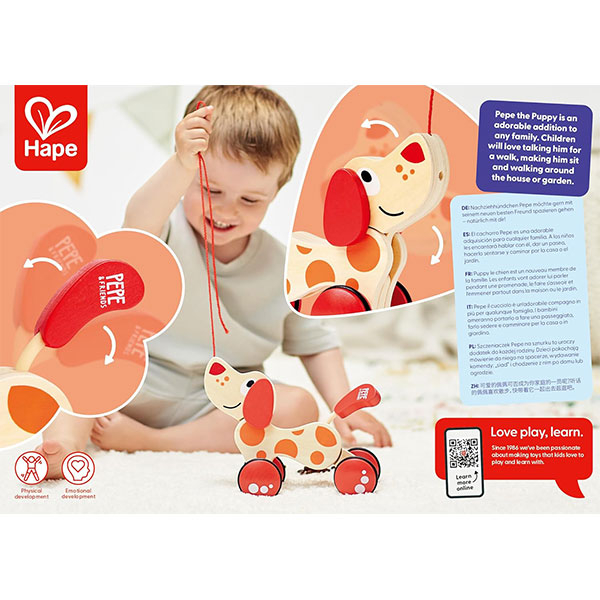 Kuca na povlačenje Hape Toys 003041