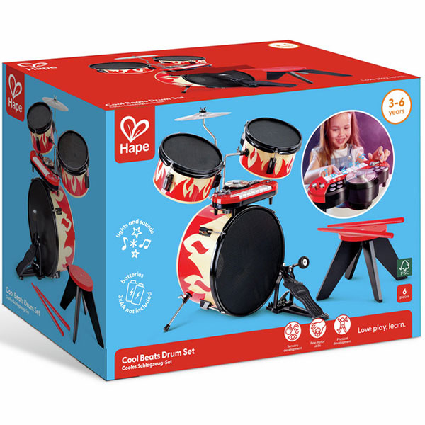 Bubnjevi drveni Hape Toys 003278