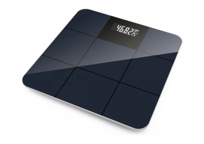 Telesna vaga VOX PW 447-02 LCD displej 180kg auto ON/OFF 2x1.5V crna