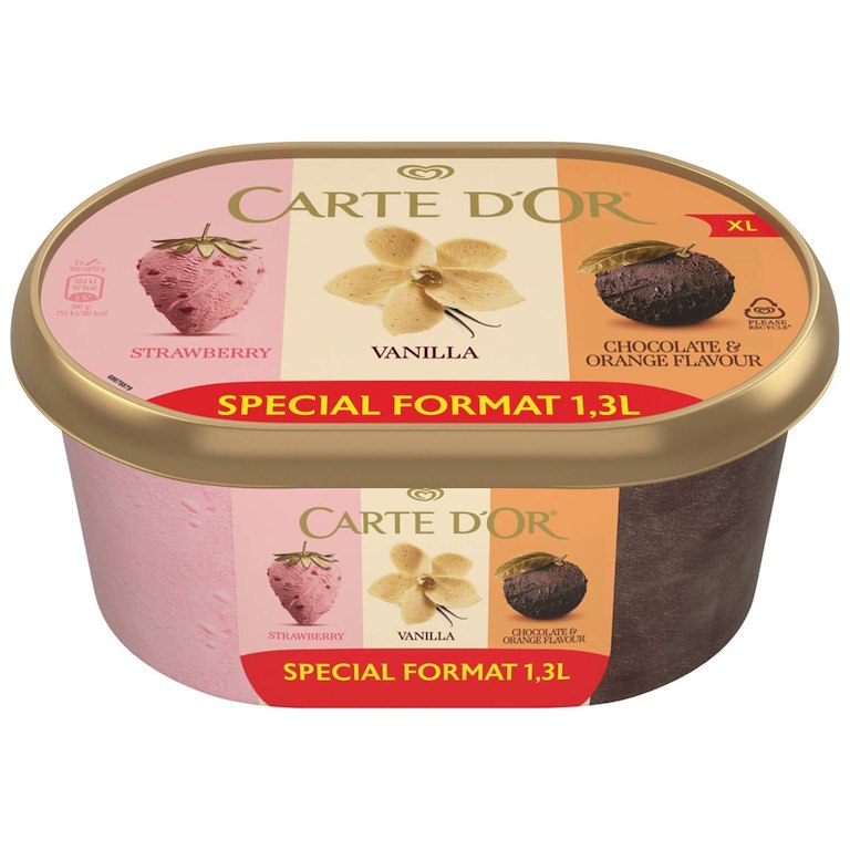 Sladoled carte d'or trio new 1300ml