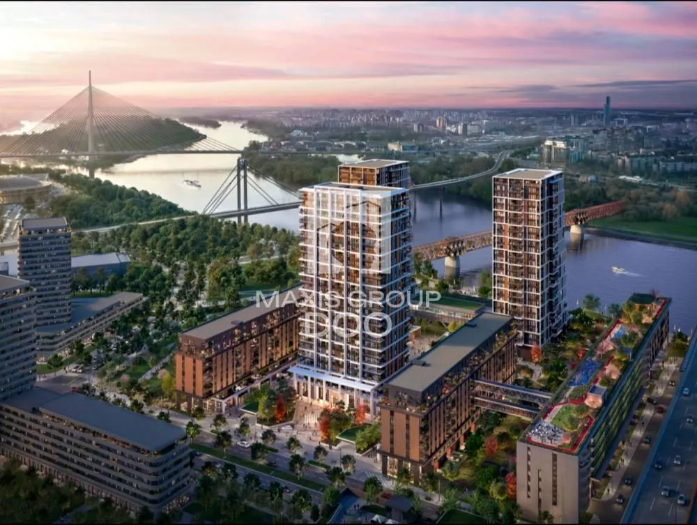 Prodaja, dvosoban stan, 61m², Savski Venac, Beograd