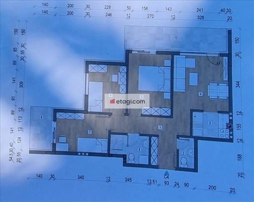 Vojvode Stepe, 3.5-soban stan, 69.14 m²