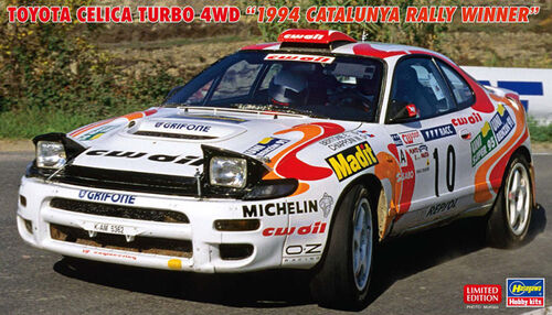 NEW! Hasegawa 20807 Toyota Celica Turbo 4WD - 1994 Catalunya Rally Winner
