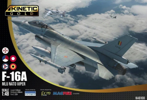 Kinetic 48100 F-16A MLU NATO Viper