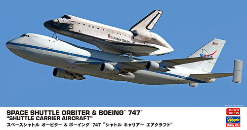 Hasegawa 10844 Space Shuttle Orbiter & Boeing 747 'Shuttle Carrier Aircraft'