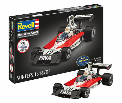 NEW! Revell 77739 Surtees TS16/03 - Starter Kit (Revell Classics)