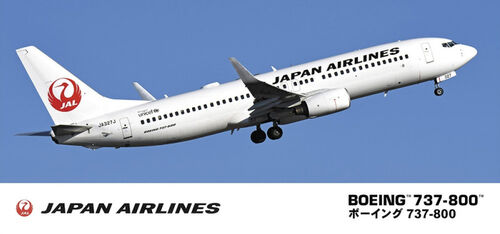 NEW! Hasegawa 10745 Boeing 737-800 - Japan Airlines