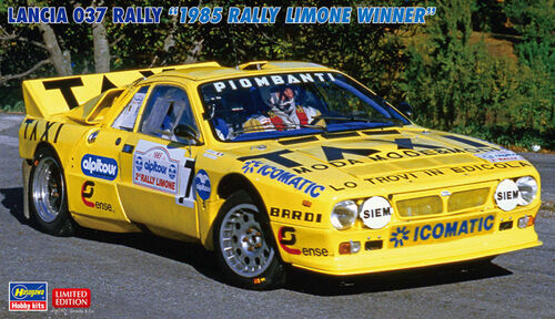 NEW! Hasegawa 20806 Lancia 037 Rally - 1985 Larry Limone Winner