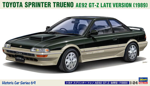 Hasegawa HC69 Toyota Sprinter Trueno AE92 GT-Z Late Version (1989)