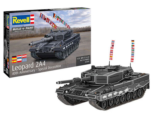 NEW! Revell 03368 Leopard 2A4 - 40th Anniversary Special Decoration