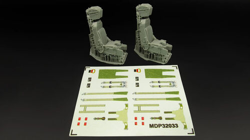NEW! Metallic Details MDR3262 Martin-Baker Mk.9 Ejection Seats (2 pcs / 3D-Printed)