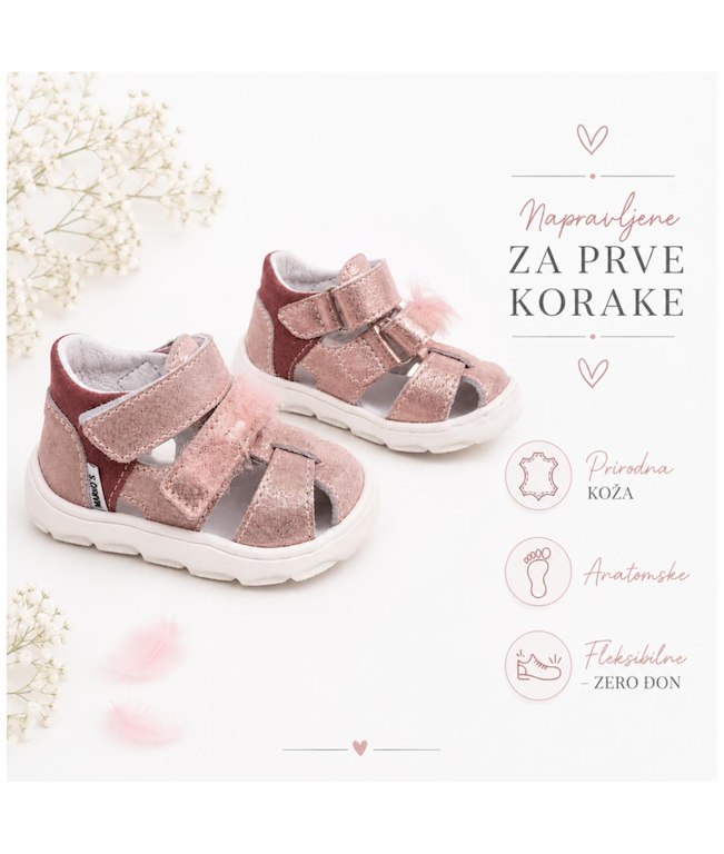 MARKOS DECIJE POLUSANDALE - BEAUTY / SHINE