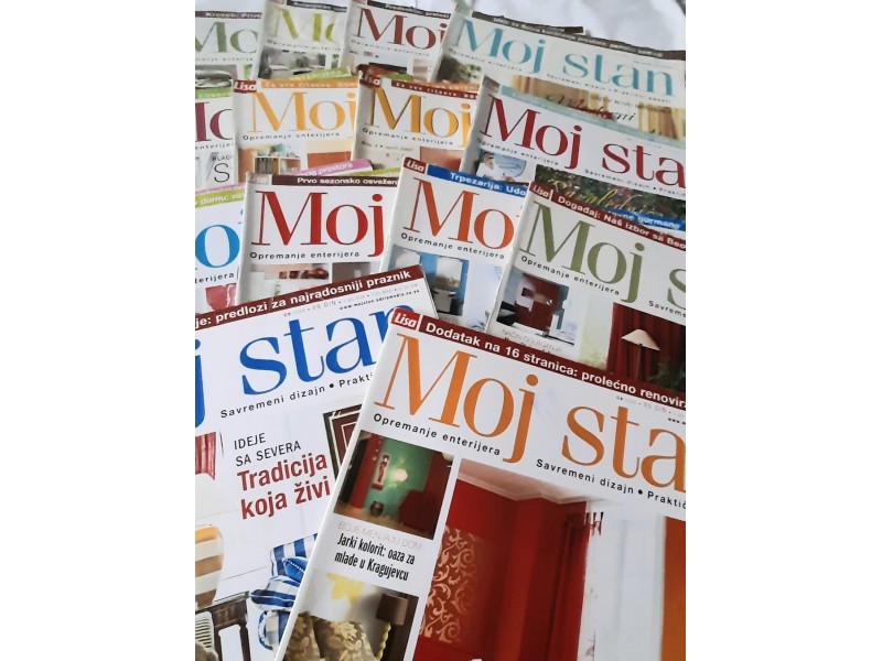 Časopisi MOJSTAN lot 17 brojeva