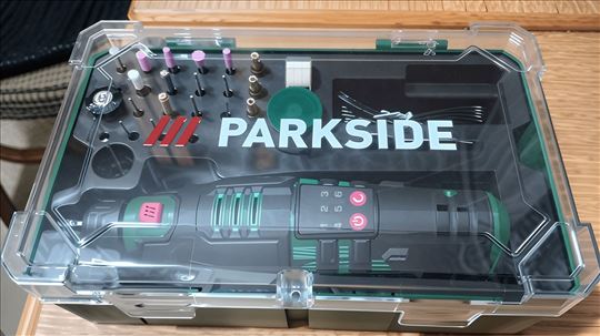 Parkside aku bijaks 12V + 63 kom. opreme u koferu