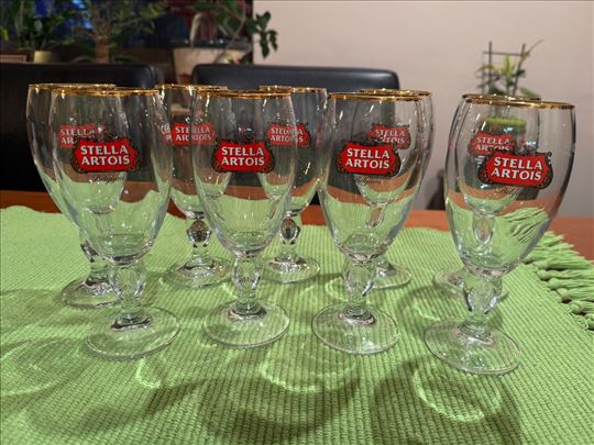 Stella Artois čaše, 9 kom!