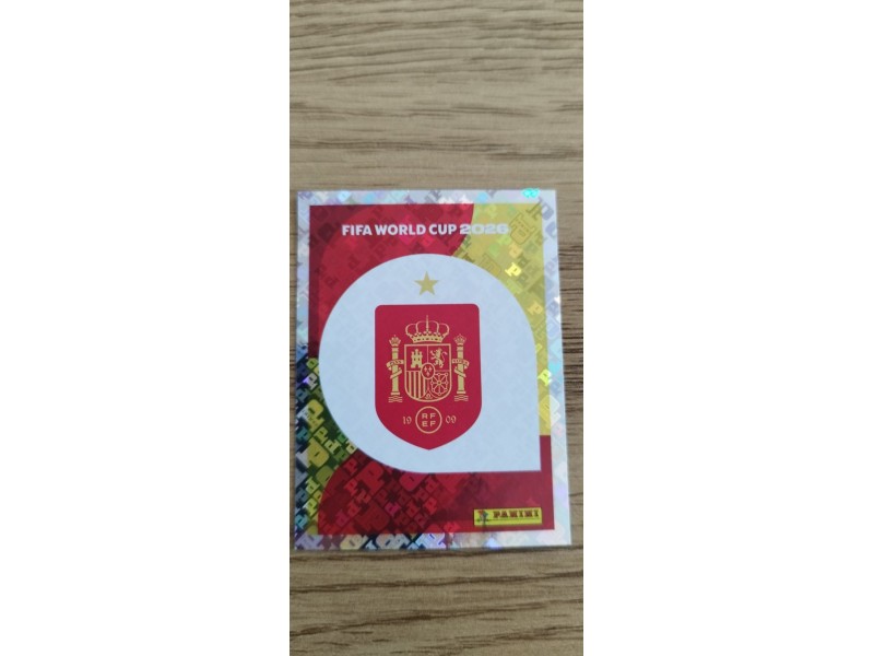 Panini 2026 World cup ESP 1