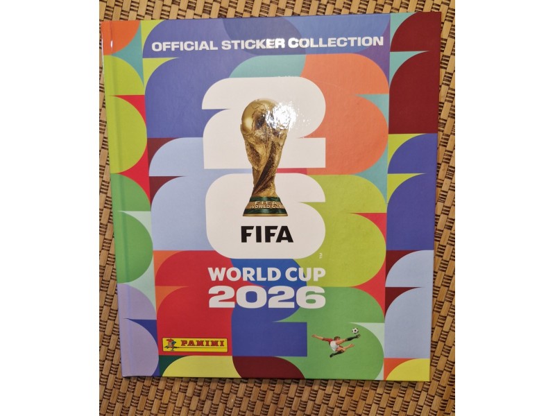 Popunjen album(TVRDE KORICE) FWC 2026 i extra stiker