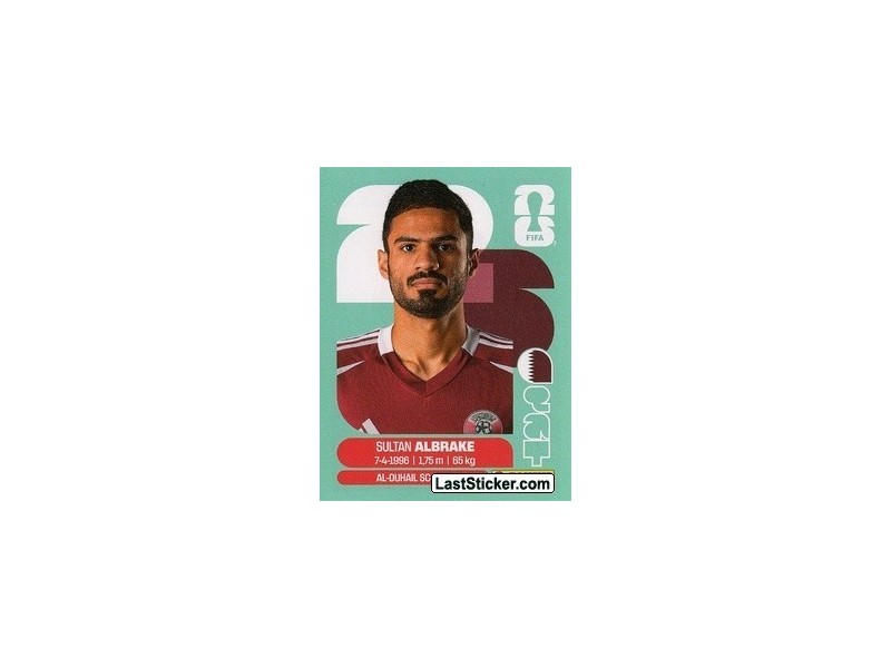 PANINI - World Cup 2026 - Slicica QAT 3