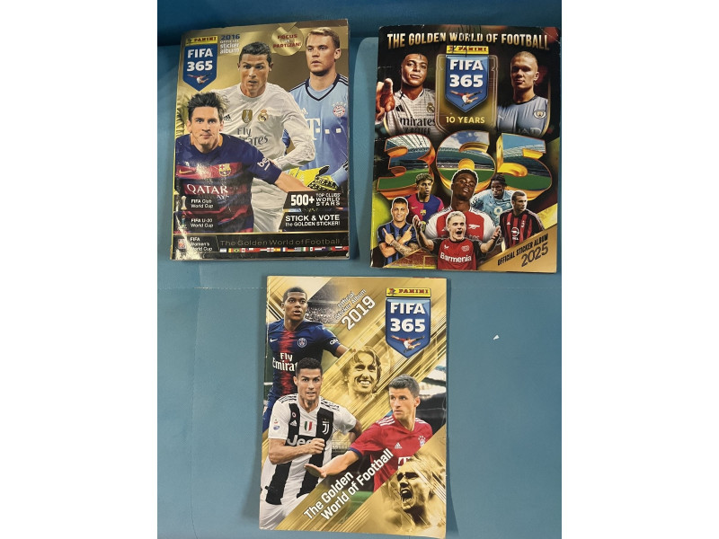 FIFA 365- 3 albuma 2015-16, 2019 i 2025