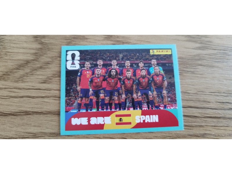 Panini 2026 World cup ESP 13
