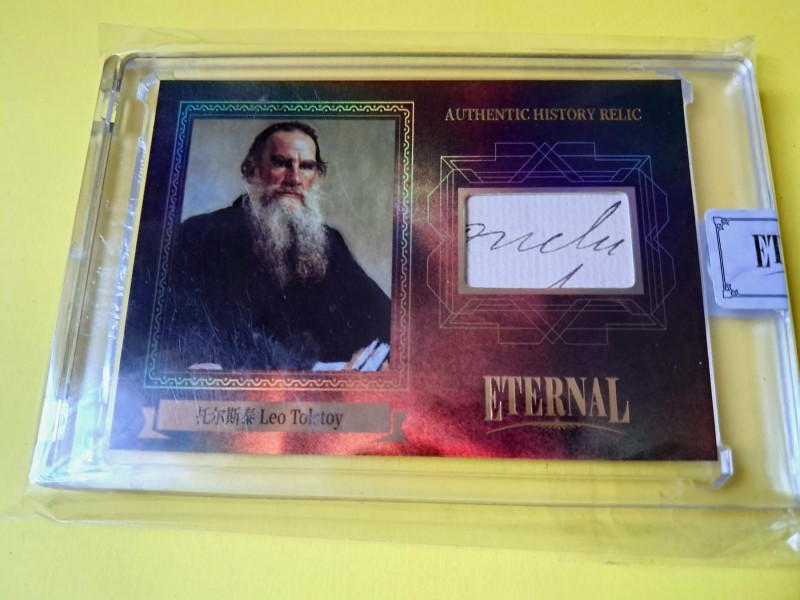 Lav Tolstoj /99 Autentic History Relic ETERNAL