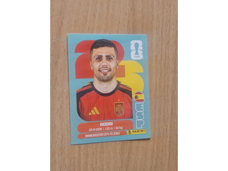 World Cup 2026 Panini sličica broj ESP 10