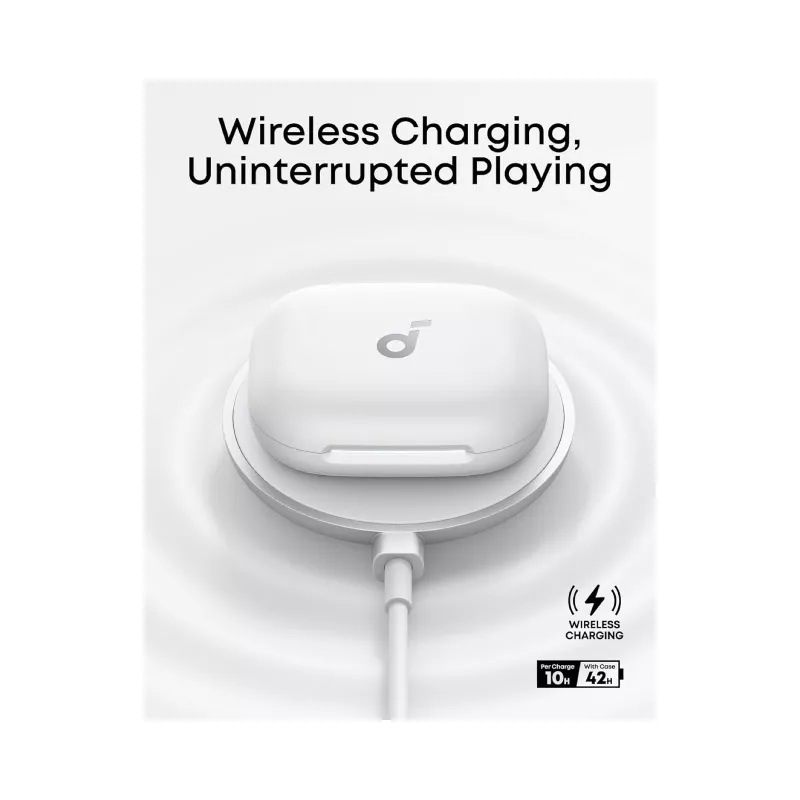 ANKER Soundcore AeroFit 2 BT bubice sa mikrofonom bele