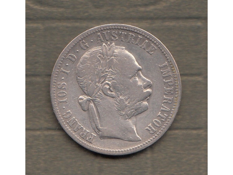 AUSTRUGARSKA.1.FLORIN.1892.SREBRO.