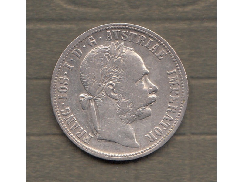 AUSTRUGARSKA.1.FLORIN.1889.SREBRO.