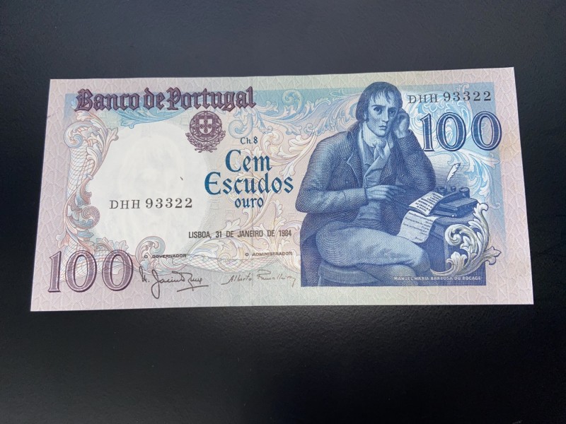 PORTUGAL 100 ESCUDOS.1984.