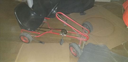 Oldtimer Kettler formula na pedale (1984) -