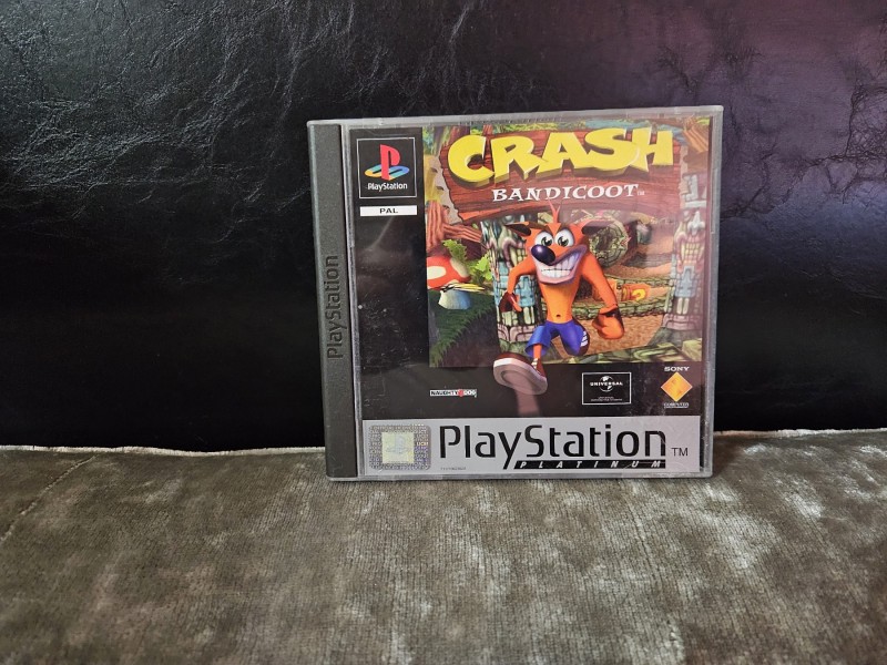 Crash Bandicoot Sony PS1 UK