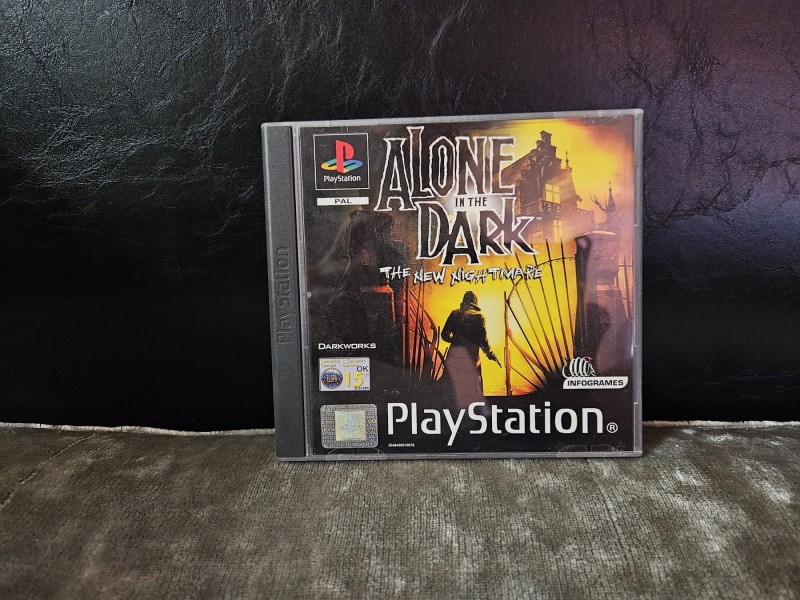 Alone in the Dark Sony PS1 UK