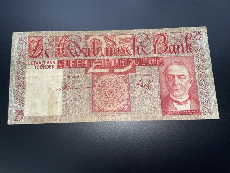 HOLANDIJA 25 GULDENA.1940.