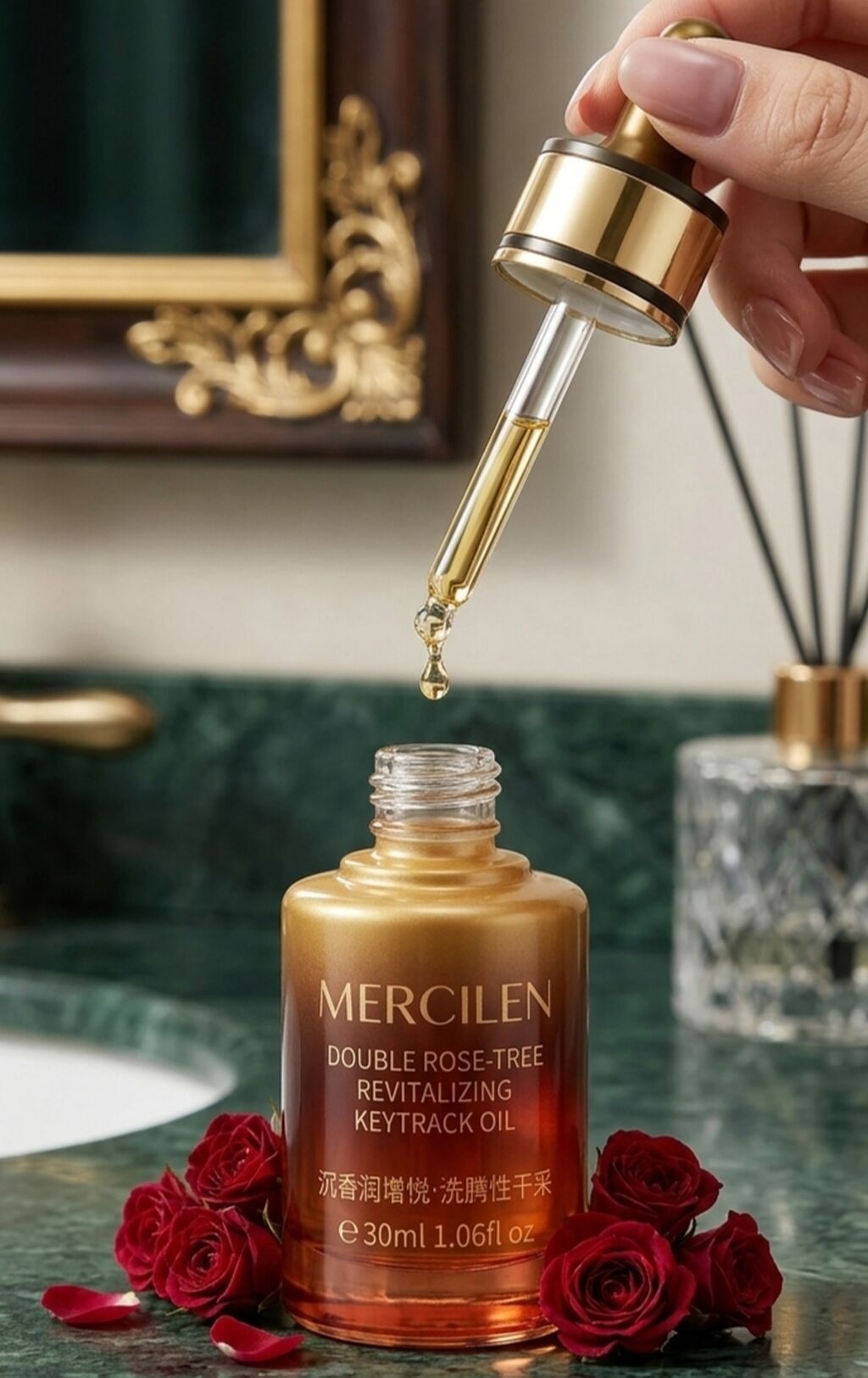 Mercilen Double Rose-Tree Revitalizing Keytrack Oil – luksuzno ulje za