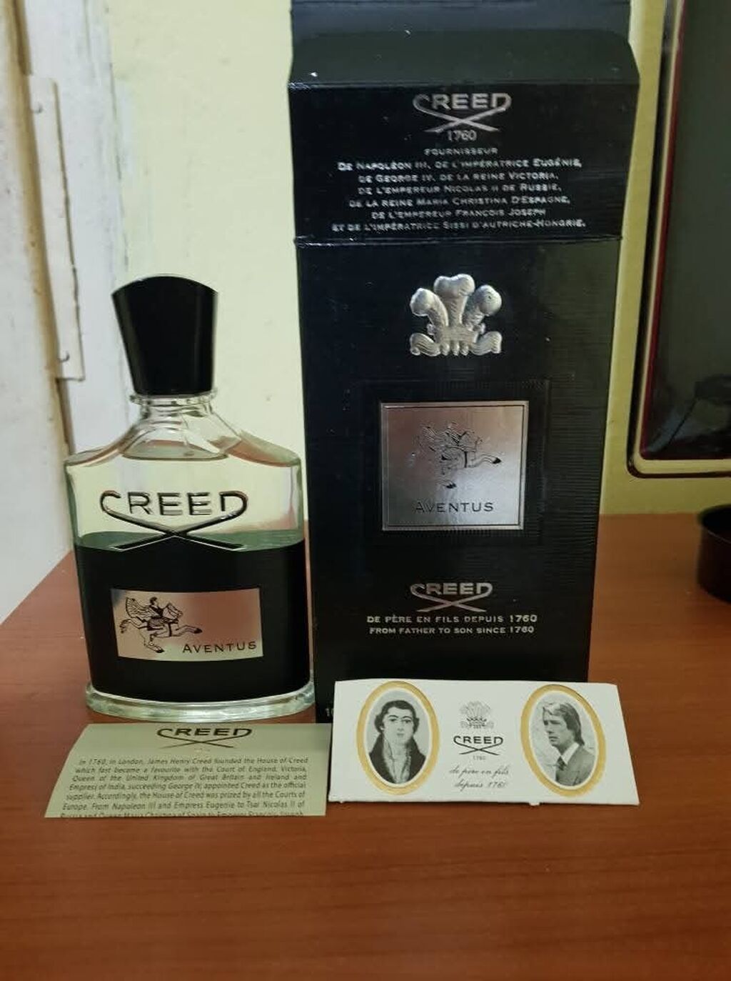 CREED Aventus – muški parfem - Originalno pakovanje sa kutijom i