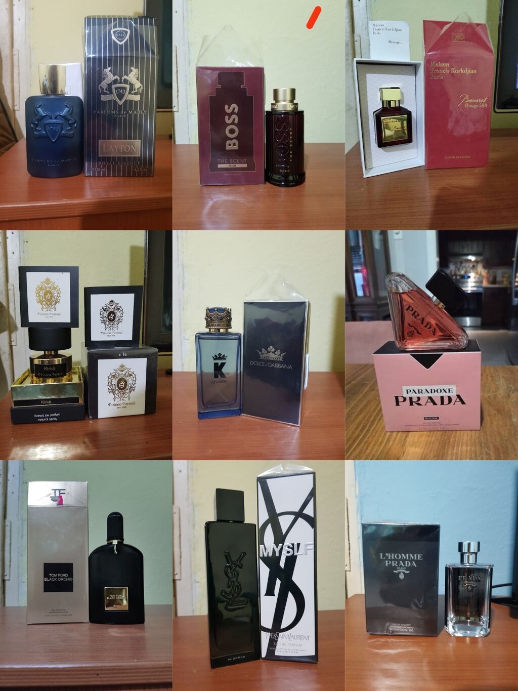 Kolekcija originalnih mirisa – muški i ženski eau de parfum/eau de