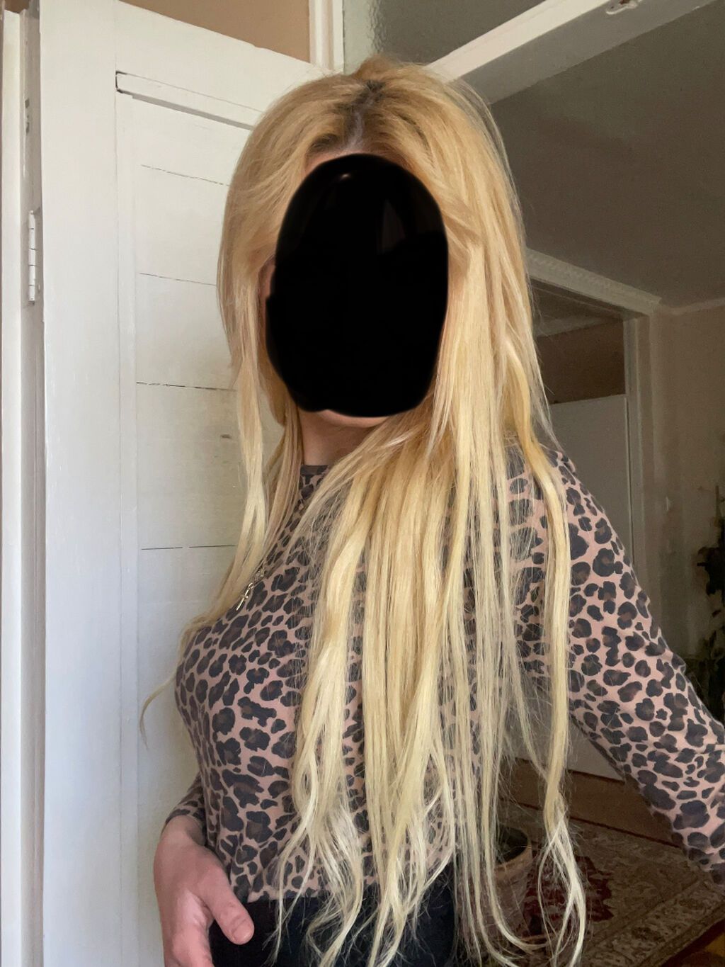 Set klip-on ekstenzija za kosu – svetloplave/plavuše (blond) - Tip