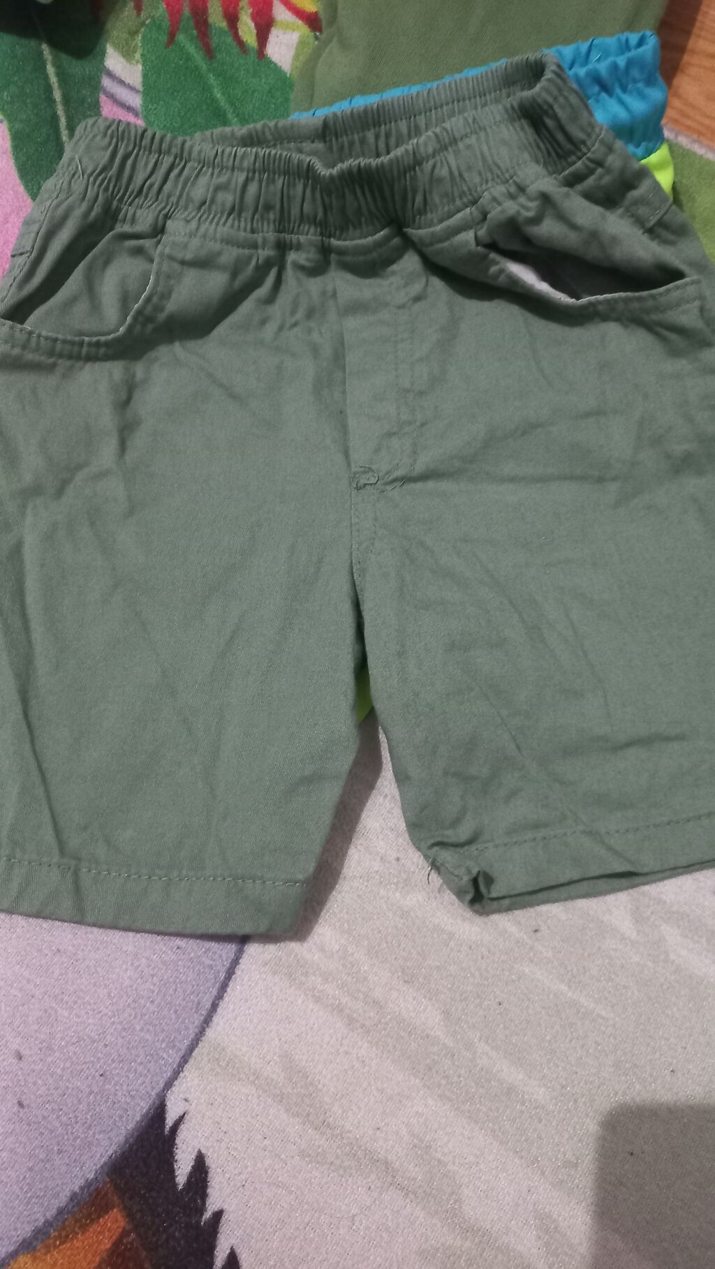 Komplet dečije letnje garderobe - 3 kratke pantalone/šortsevi: •