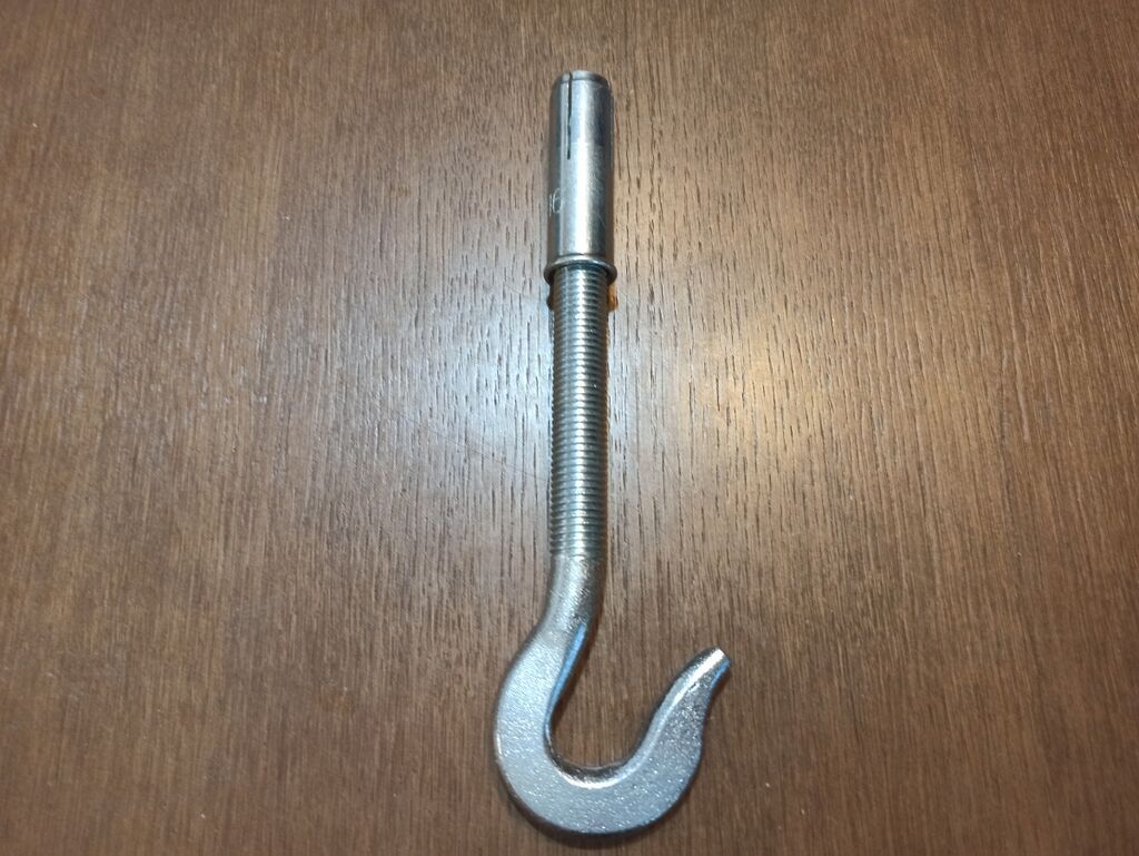 Nova, veoma jaka kuka sa tiplom za beton. Navoj M16, tipl ф20x65mm