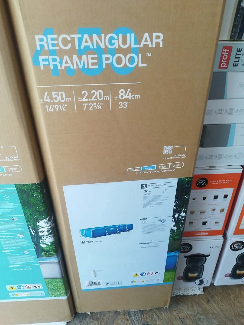 Pravougaoni montažni bazen – Intex Rectangular Frame Pool -
