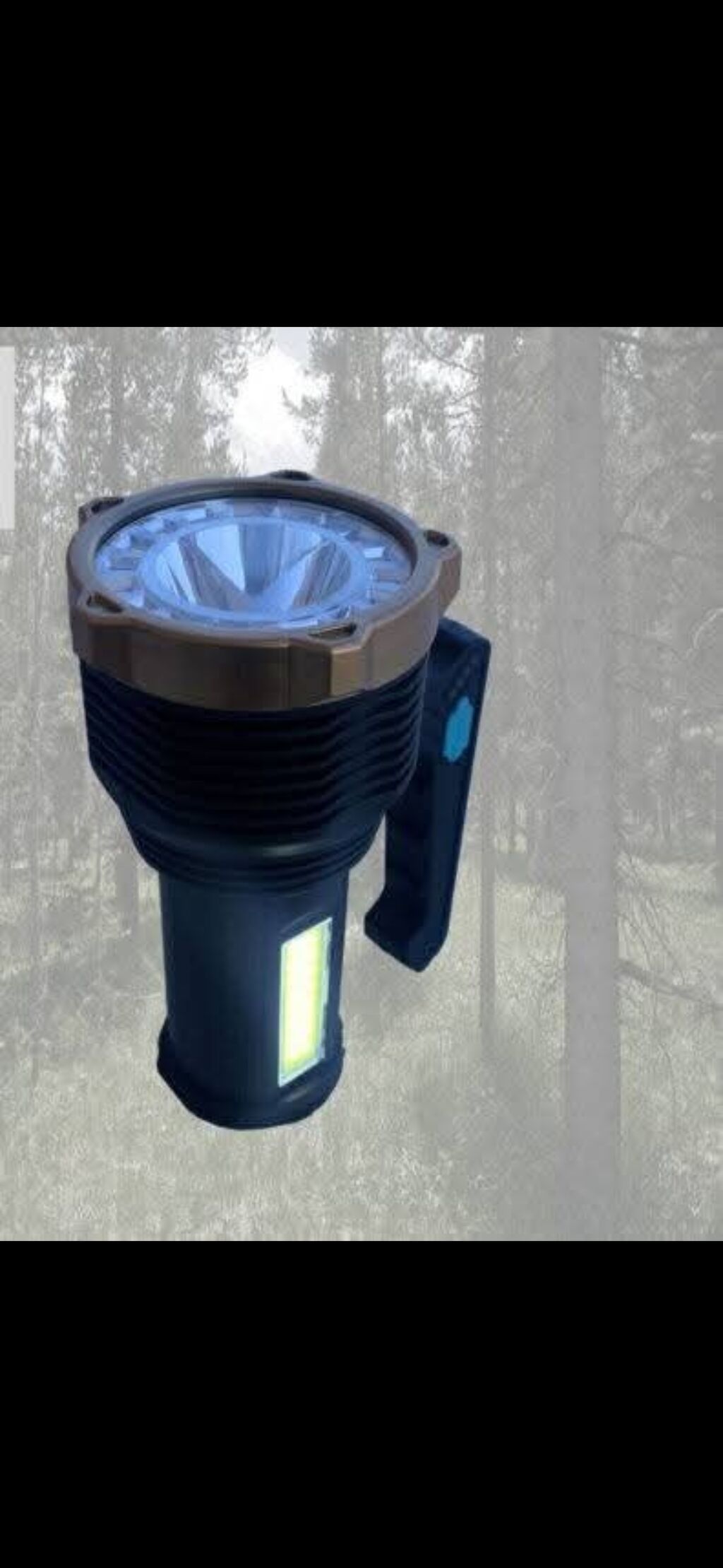 Lampa ima 8 modova rada -100% svetlo velika dioda -50% svetlo velika