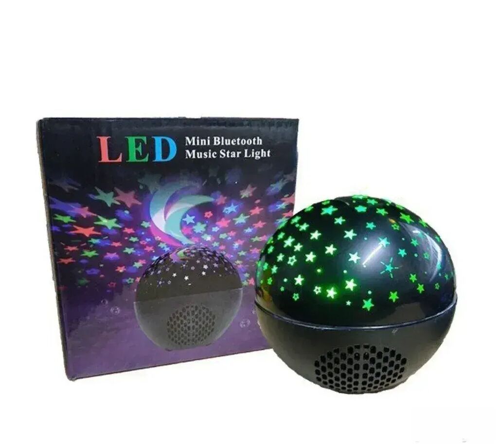 Muzička Lampa - Projektor Zvezdano Nebo Bluetooth Opis: Magijska 3u1